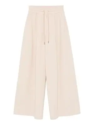 Max Mara Palazzo Trousers - Neutrals