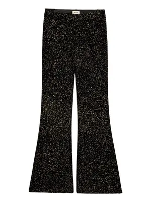 Zadig&Voltaire Prevy Flared Trousers - Black