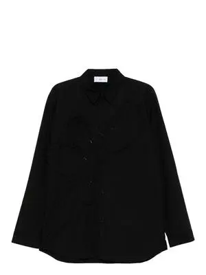 POST ARCHIVE FACTION Multiple-pockets Shirt - Black