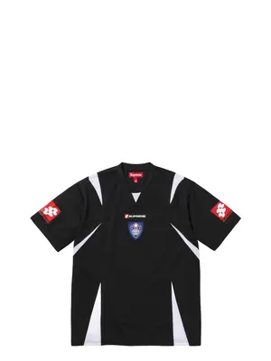 Supreme Supreme Crest Soccer Jersey Black