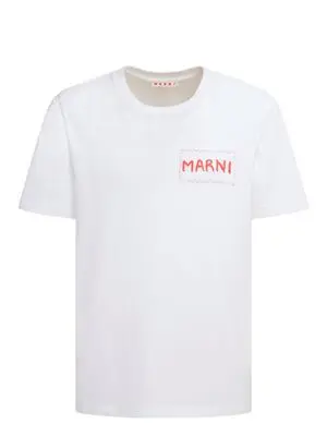 Marni Logo-print T-shirt - White