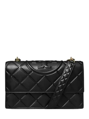 Tory Burch Fleming Shoulder Bag - Black