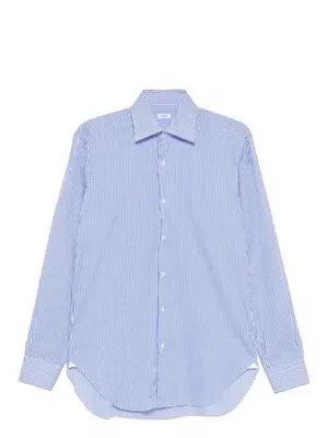 BARBA NAPOLI Striped Shirt - Blue