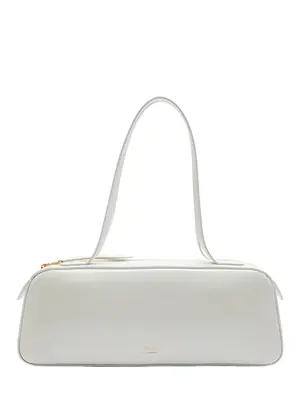 Khaite Simona Leather Shoulder Bag - White