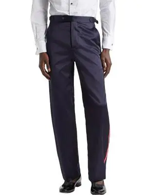 BODE Major League Side Stripe Suiting Trousers - Navy