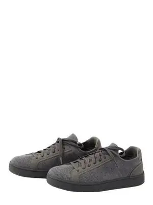 GOBI MONGOLIAN CASHMERE Cashmere Knit Sneakers - Frost Gray