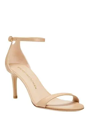 STUART WEITZMAN Nudist Ii 75 Sandal - Adobe