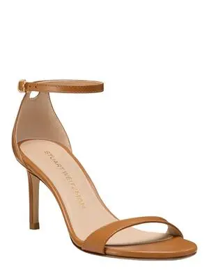 STUART WEITZMAN Nudist Ii 75 Sandal - Macchiato