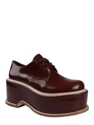 ARTISAN CRAFTED BY ZIGI Fenni Platform Derby - Brown Leather