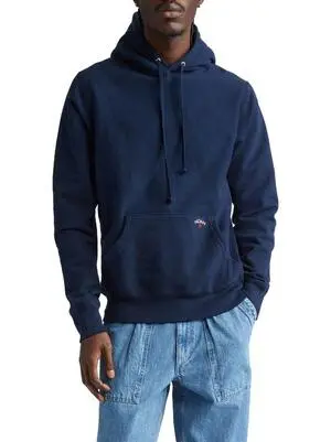 NOAH Classic Cotton Hoodie - Navy