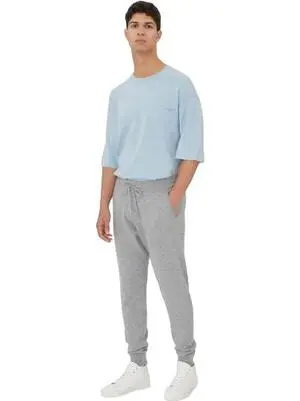 GOBI MONGOLIAN CASHMERE Cashmere Jogger - Vapor Blue