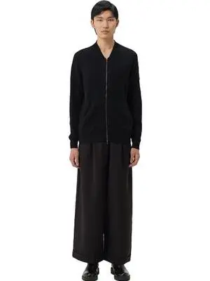 GOBI MONGOLIAN CASHMERE Cashmere Bomber Jacket - Black