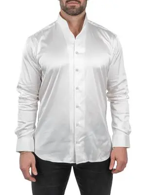 MACEOO Ceremony Prince Button-up Shirt - White