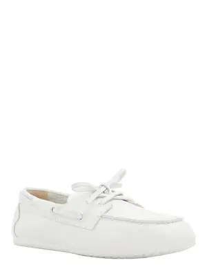 Aldo Boat Shoe - White/ Bone