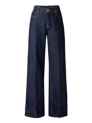 Bottega Veneta High-rise Straight-leg Jeans - Blue