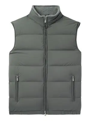 THOM SWEENEY Slim-Fit Quilted Shell Down Gilet