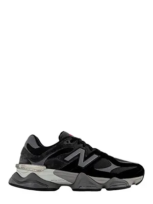 NEW BALANCE 9060 Suede And Mesh Low-top Trainers - Black