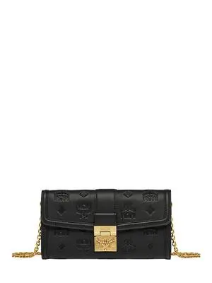 MCM Mcm Tracy Embossed Leather WOC Bag