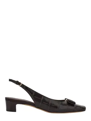 FERRAGAMO 30mm Vara Pumps - Brown