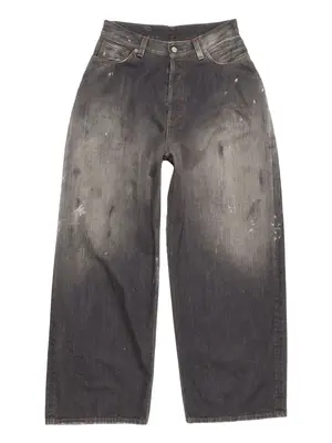 Acne Studios Super Baggy Fit Jeans - Black