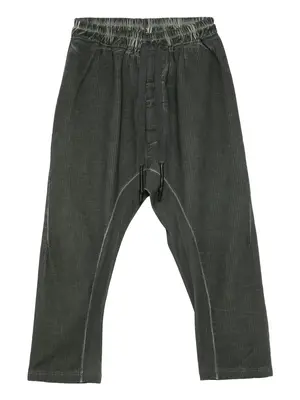 ISAAC SELLAM EXPERIENCE Cropped Trousers - Grey
