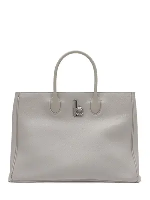 Burberry Small Rocking Horse Tote Bag - Grey