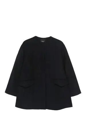 Theory Melton Cape - Blue