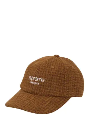 Supreme Harris Tweed 6-panel Cap - Brown