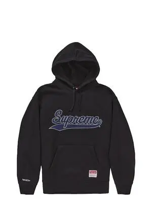 Supreme Mitchell & Ness Ncaa Hooded Sweatshirt - Black
