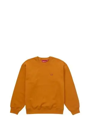 Supreme Small Box Crewneck Sweatshirt - Orange