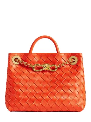 Bottega Veneta Small Andiamo Chain Bag Orange