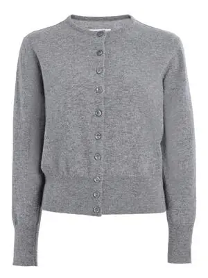 MAISON MARGIELA Knit Wool Cardigan - Grey