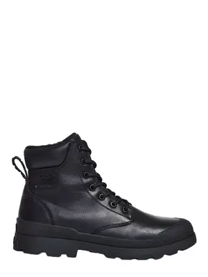 Rudsak Weather-treated Leather Ankle Boots - Black