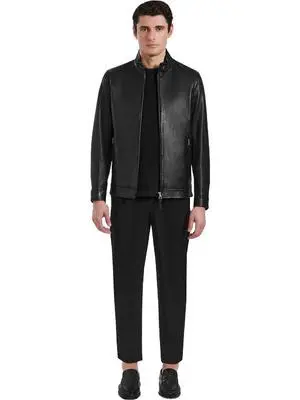 Rudsak Steven Leather Jacket - Black