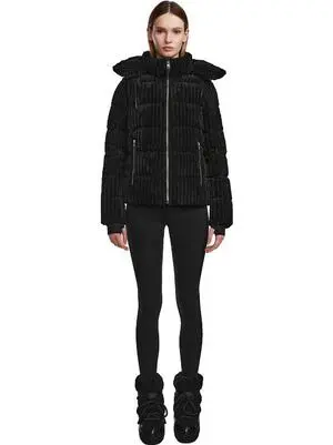 Rudsak Mirry Ff Short Puffer Jacket - Black