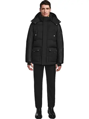 Rudsak Ricky R Quilted Down Parka - Black