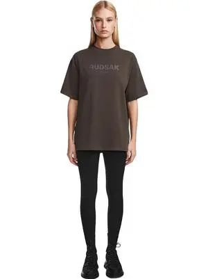 Rudsak Oversized Cotton T-shirt - Black / White / Pink / Gray