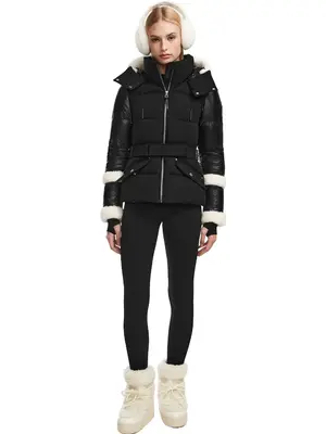 Rudsak Audrey Down Puffer Jacket - Black