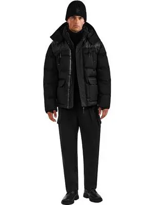 Rudsak Quilted Down Parka - Black