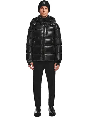 Rudsak Quilted Down Puffer Jacket - Black