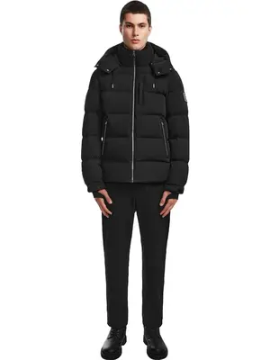 Rudsak Quilted Down Puffer Jacket - Black