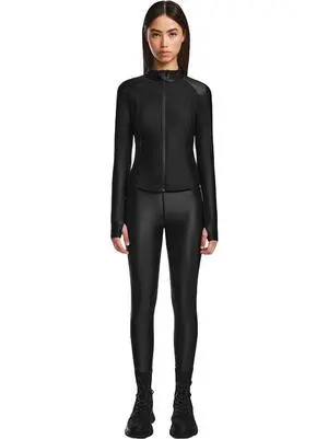 Rudsak Eva Zip-up Top - Black