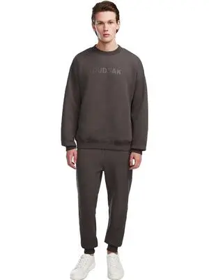 Rudsak Bryn Crewneck Sweatshirt - Black / White / Pink / Gray