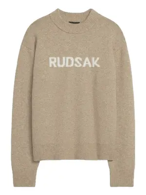 Rudsak Javin Crewneck Sweater - Brown