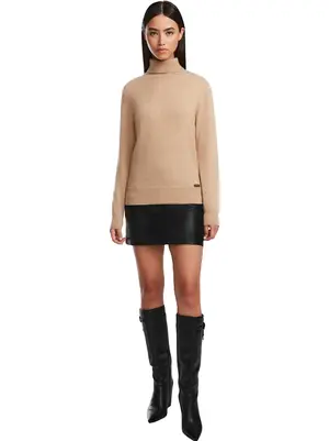 Rudsak Liza Cashmere Turtleneck - Brown