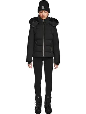 Rudsak Quilted Down Coat - Black