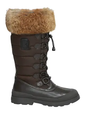 Rudsak Windy Leather Winter Boots - Natural