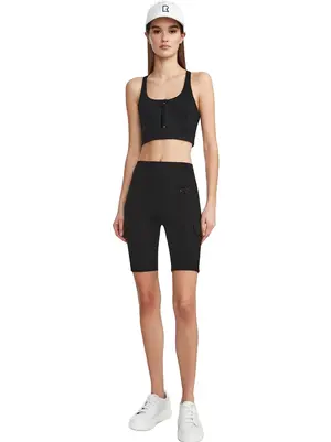 Rudsak Zora Biker Shorts - Black