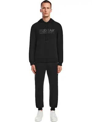 Rudsak Jared Cotton-blend Hoodie - Black