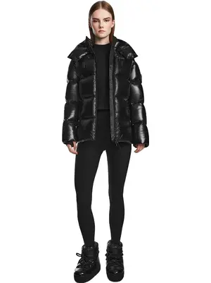 Rudsak Rita Hooded Down Puffer - Black